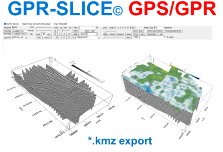 Ground Penetrating Radar Slice Software | Allied Associates Slice